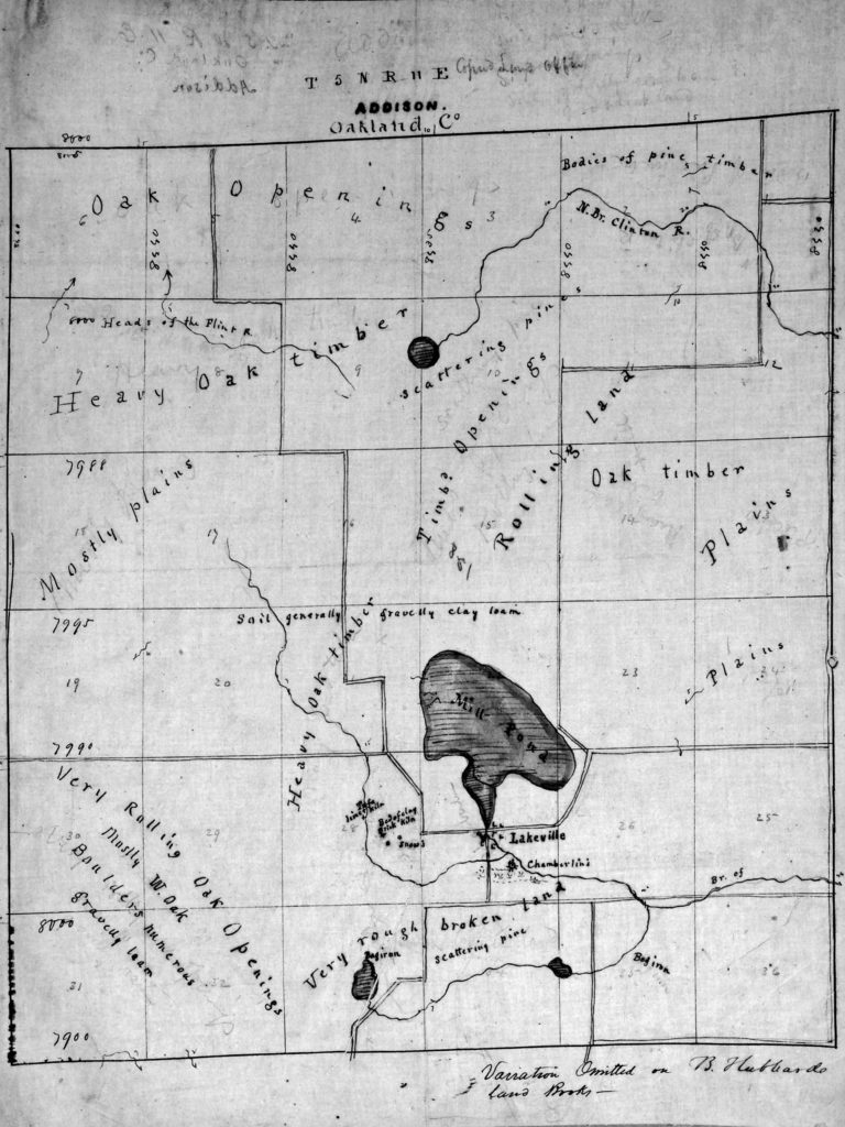 05-5N11E – Addison Township – Oakland History Center at Pine Grove