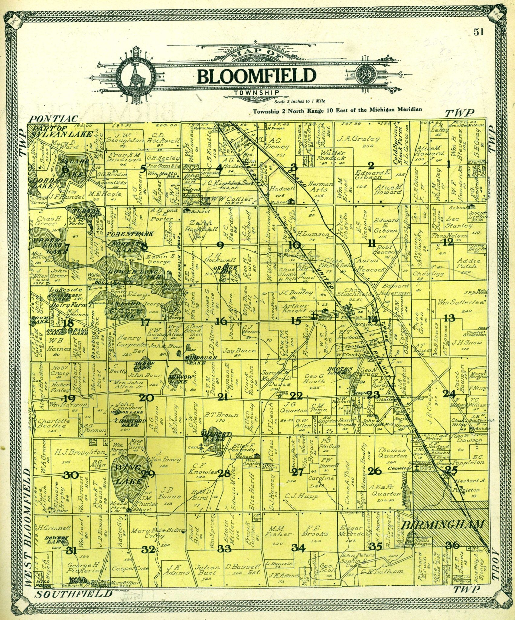 1908-02N-10E-Bloomfield-Township – Oakland History Center at Pine Grove